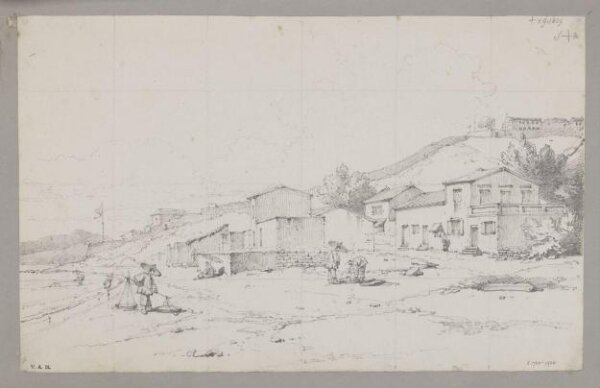 Dr. Colledge's original Hospital at Macao | George Chinnery | V&A ...