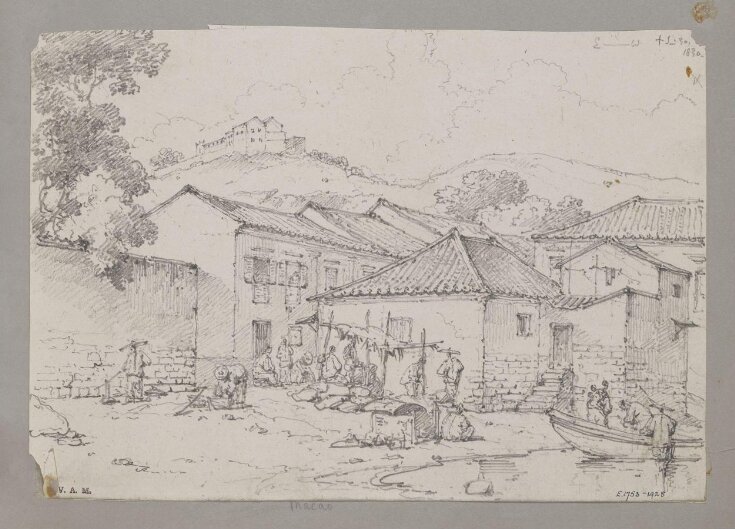 Part of the Praya Manduco, Macao | George Chinnery | V&A Explore The ...