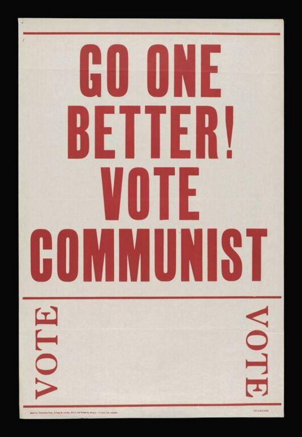 Go one better! Vote Communist | V&A Explore The Collections