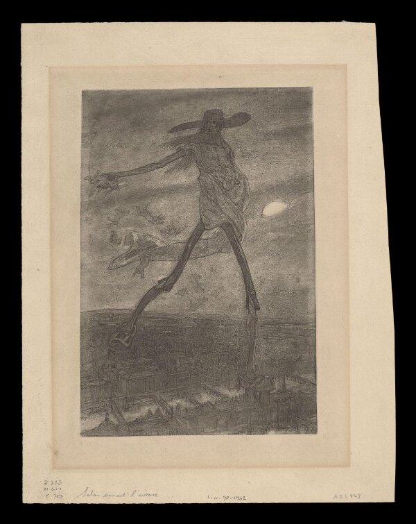 Satan semant l'Ivraie | Felicien Rops | V&A Explore The Collections