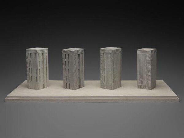 Preparatory design model of Tower house at Kirkton Steading | Barr, Roz ...