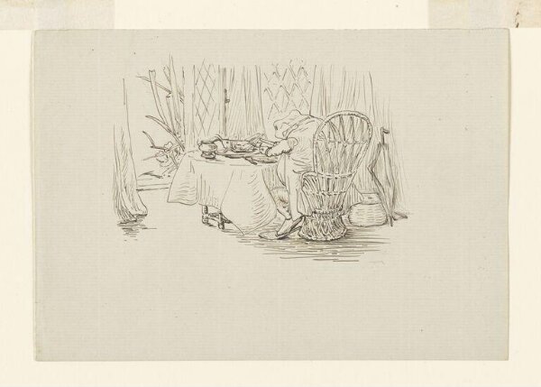 The frog contents himself with a meal of grasshopper | Beatrix Potter ...