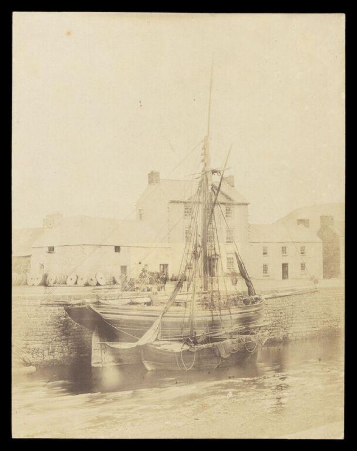 Trawler in Aberaeron Harbour | Brittan, Charles | V&A Explore The ...