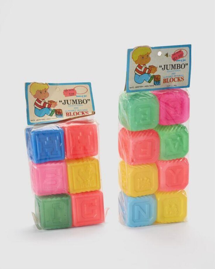 Jumbo Educational and Alphabet Building Blocks | V&A Explore The ...