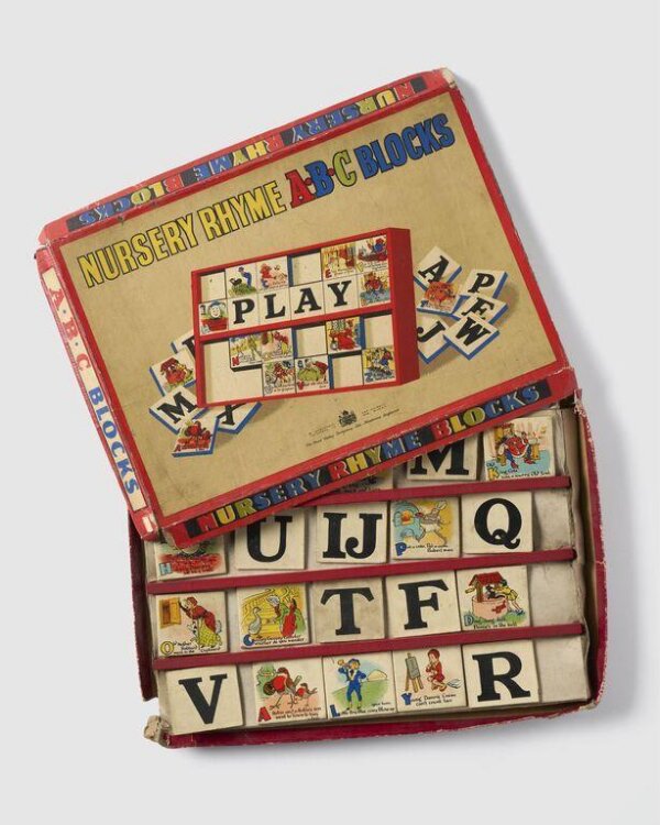 Nursery Rhyme ABC Blocks | V&A Explore The Collections