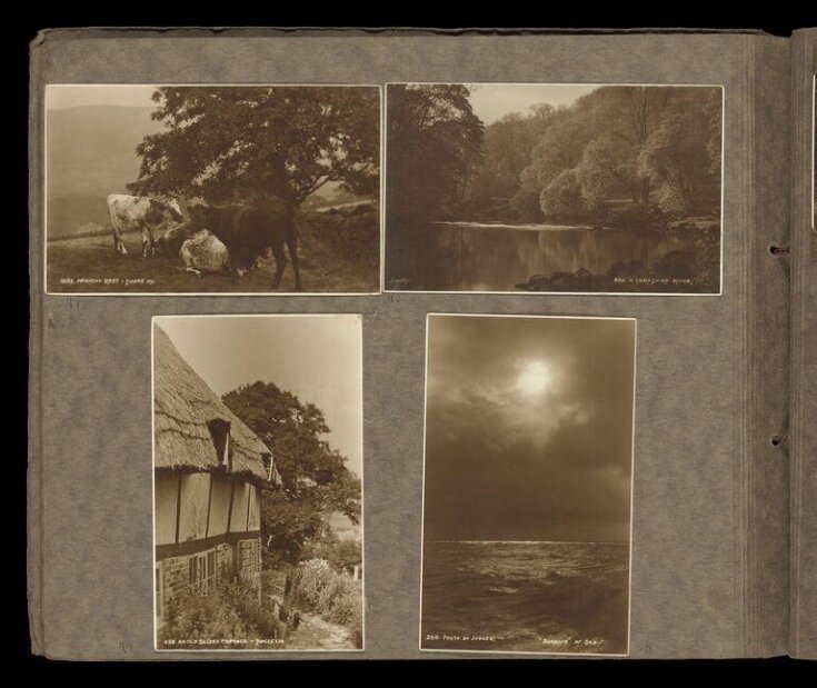Photographic Postcard Album of Rural Views of Britain | Judge, Fred | V ...