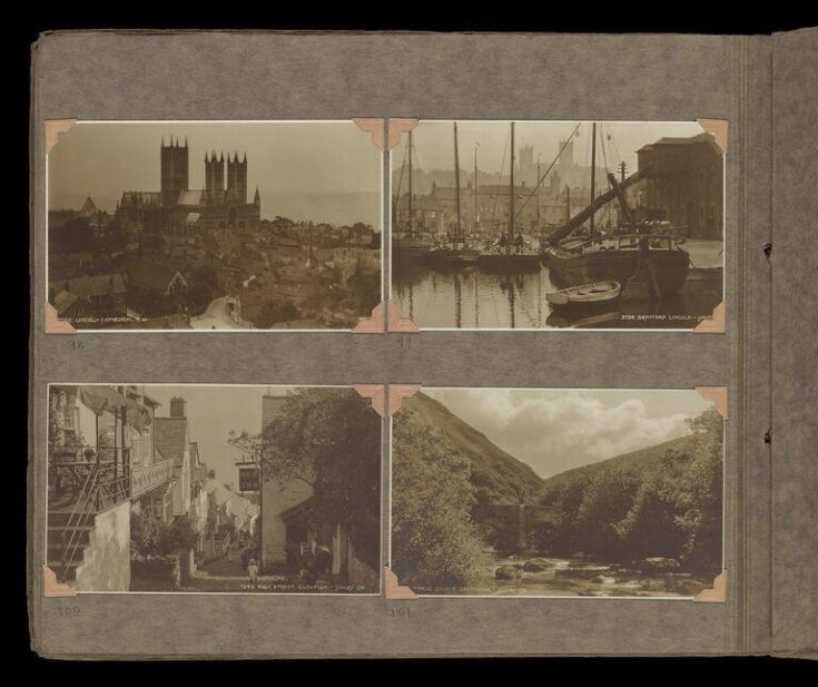 Photographic Postcard Album of Rural Views of Britain | V&A Explore The ...