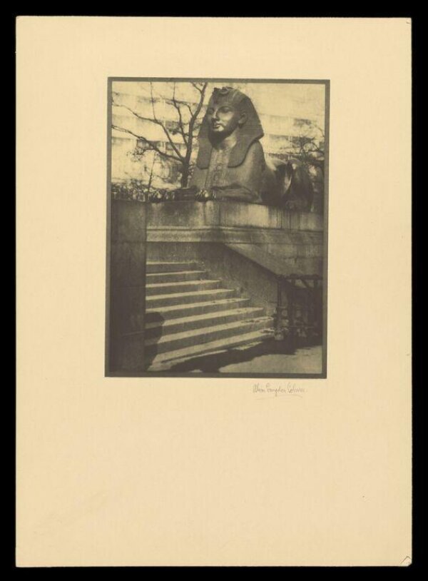 London: A Sphinx | Coburn, Alvin Langdon | V&A Explore The Collections
