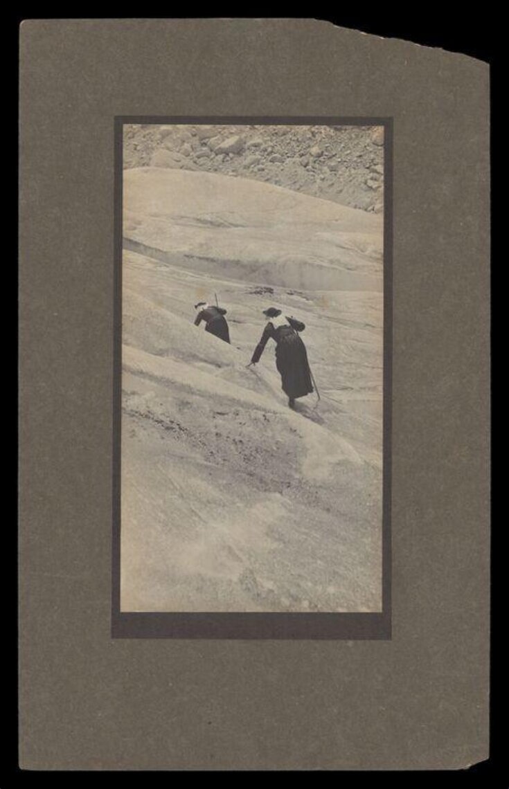 Crossing the Mer de Glace | Gunston, John | V&A Explore The Collections
