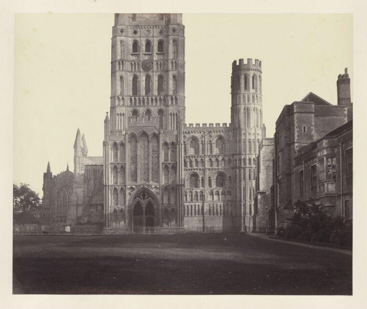 Ely: the West Front | Fenton, Roger | V&A Explore The Collections